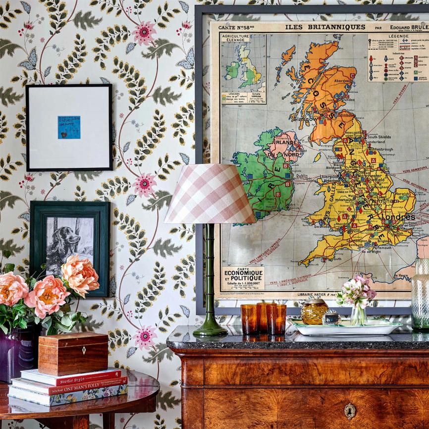Elevate Your Space with Timeless Patterned Wallpaper